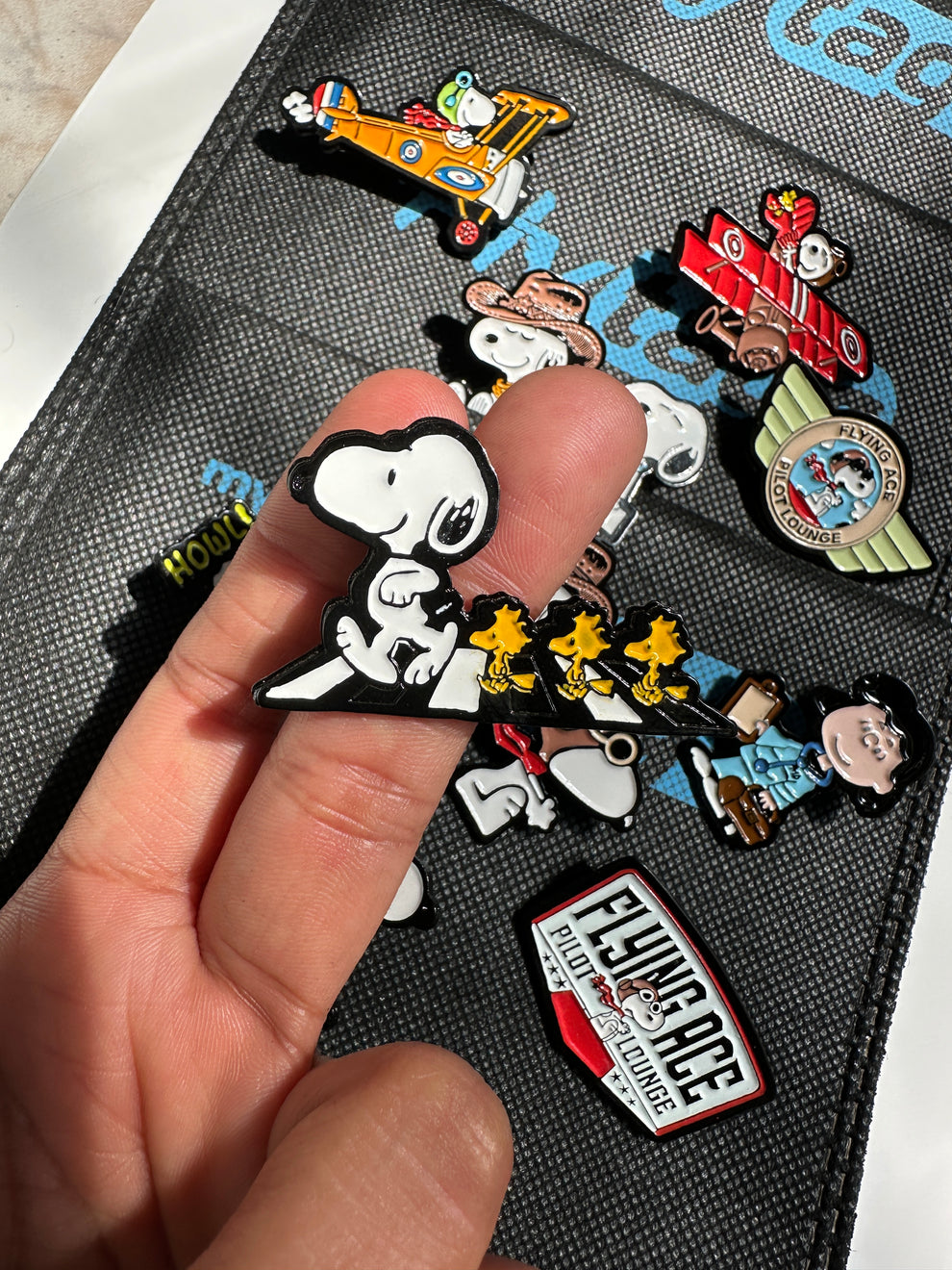 Snoopy The Beatles – My fly tags